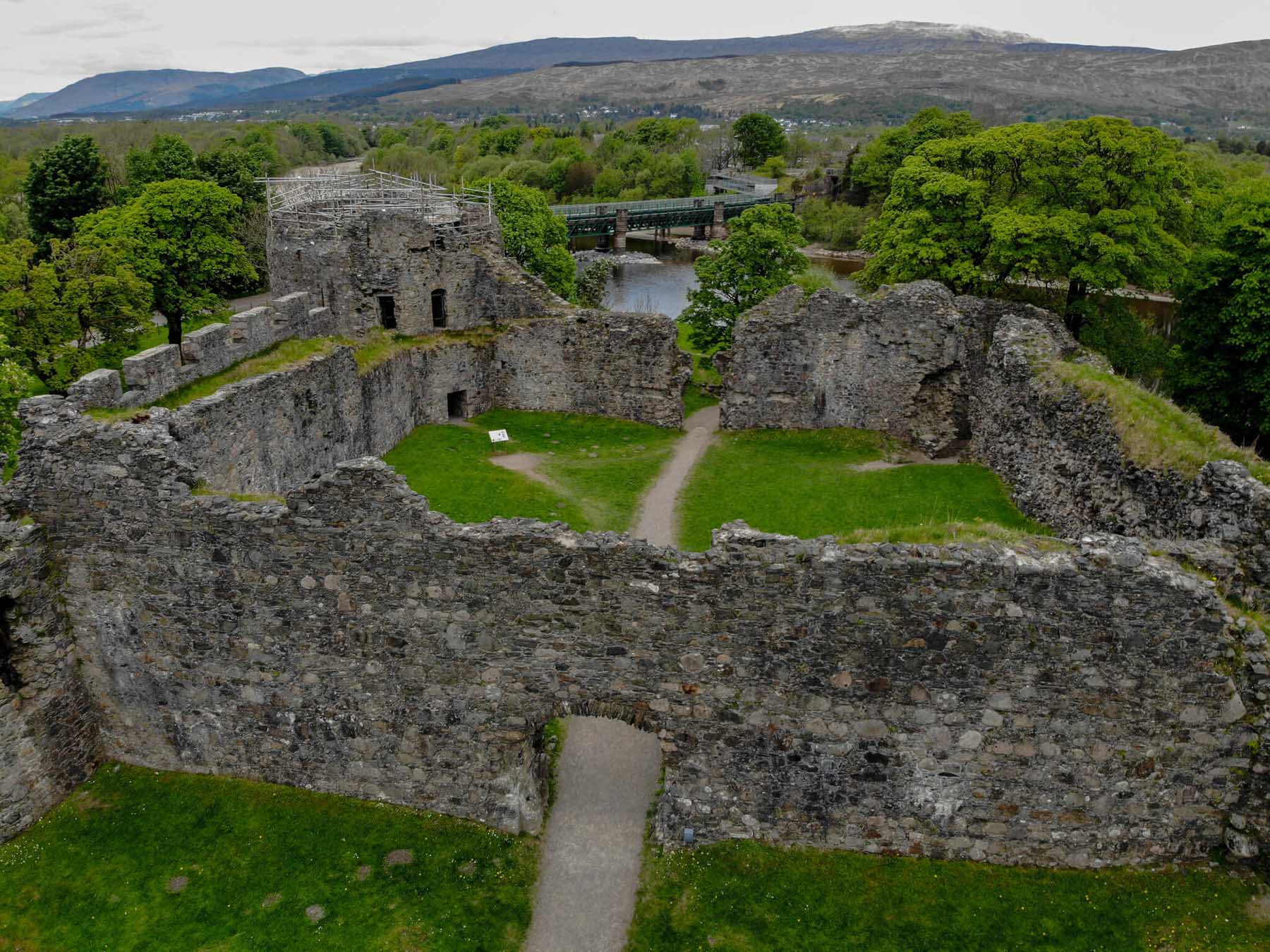 Old Inverlochy Castle Fort William Scotland - Gallery